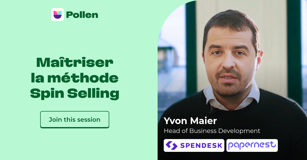 Formation Spin Selling | Certifié Qualiopi - Pollen - Formation ...
