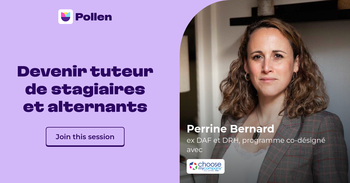 Formation Tutorat | Certifié Qualiopi - Pollen - Formation professionnelle et continue avec les ...