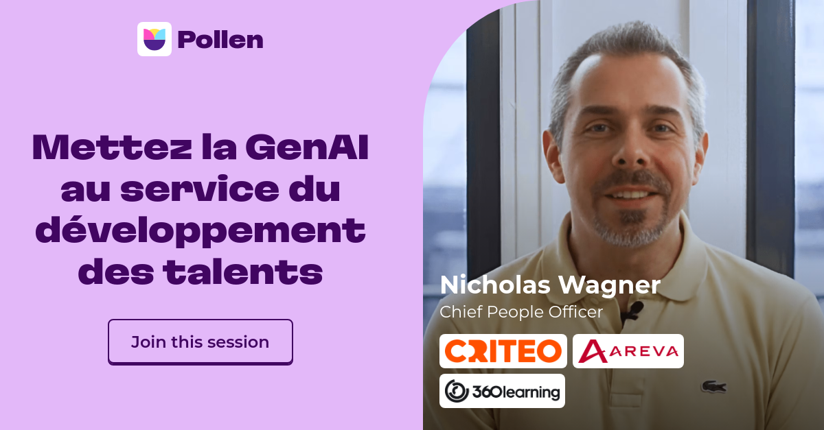 Formation GenAI & talents | Certifié Qualiopi - Pollen - Formation ...