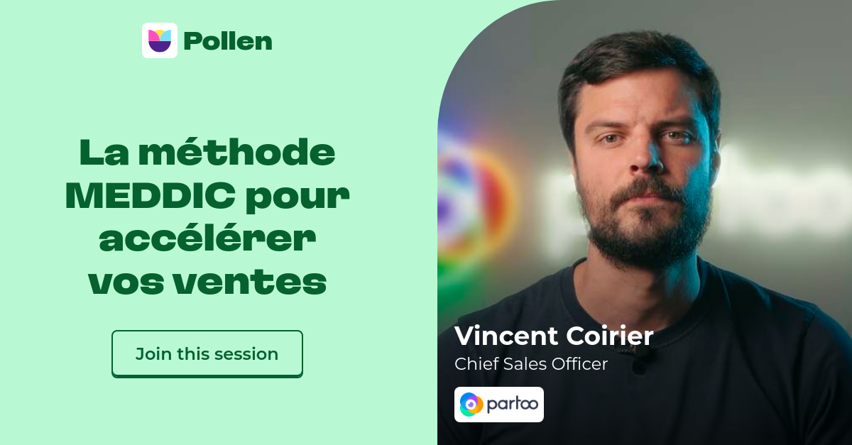 Formation MEDDIC | Certifié Qualiopi - Pollen - Formation professionnelle et continue avec les ...